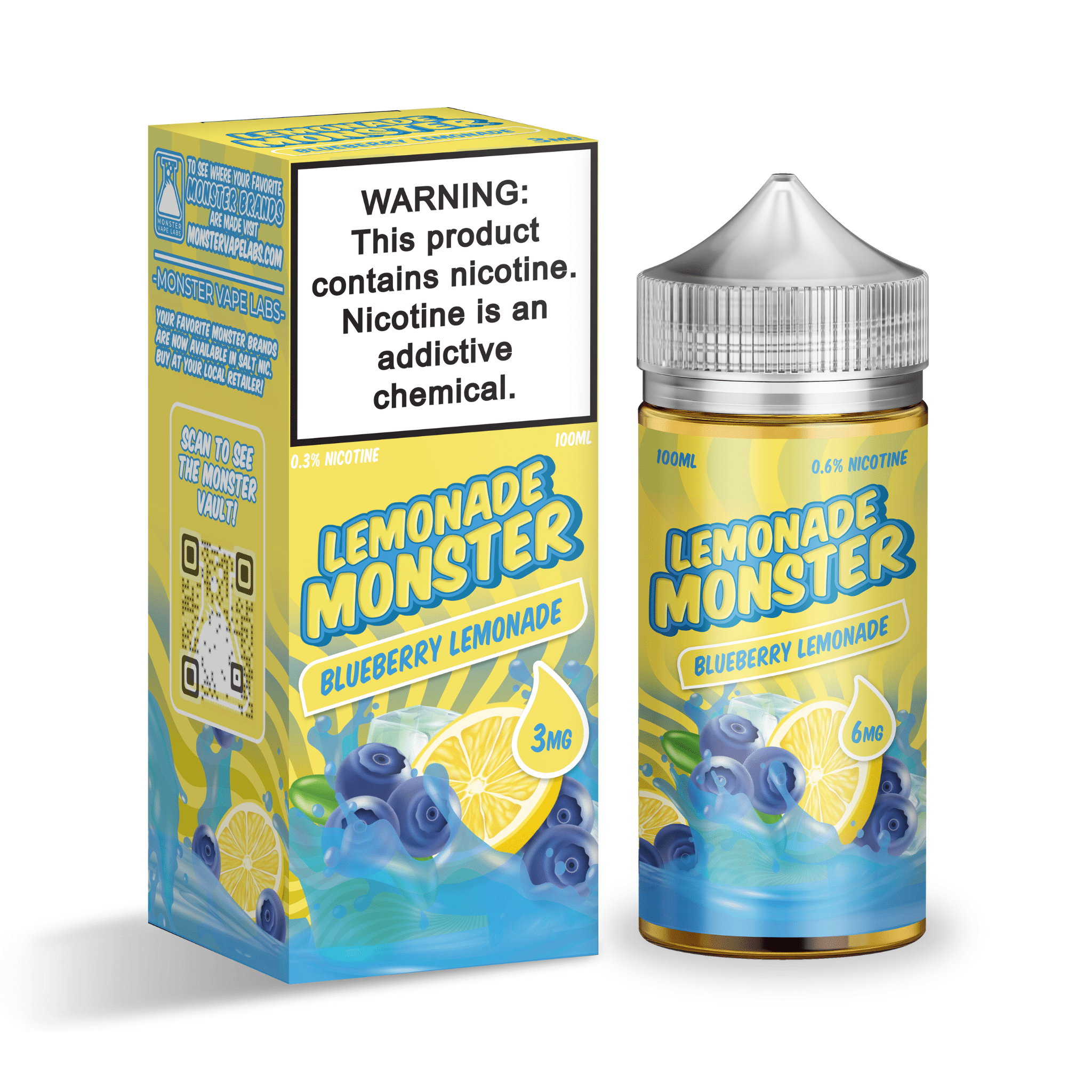 Blueberry Lemonade - Lemonade Monster - Vape Juice | Giant Vapes