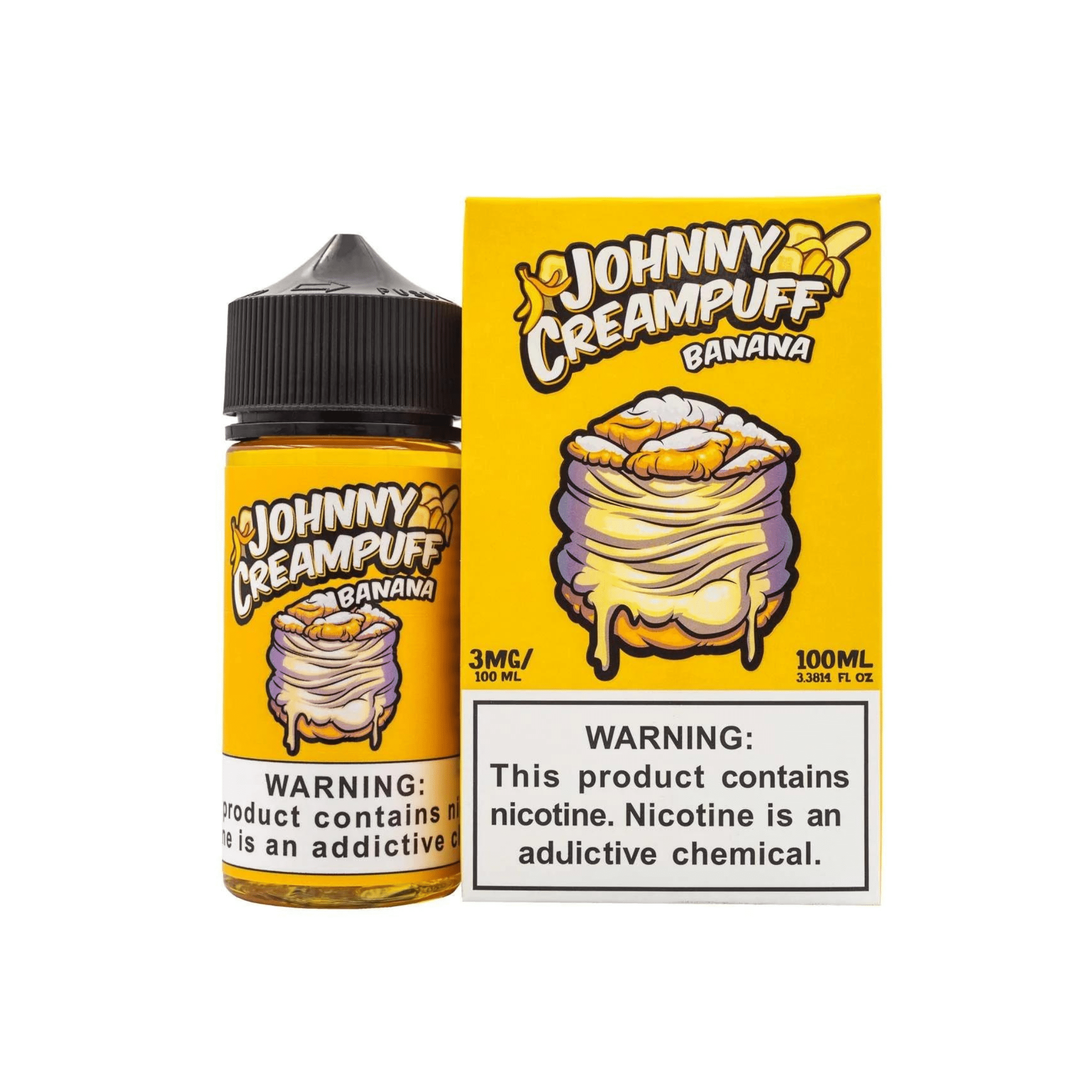 Banana - Johnny Creampuff - Vape Juice | Giant Vapes