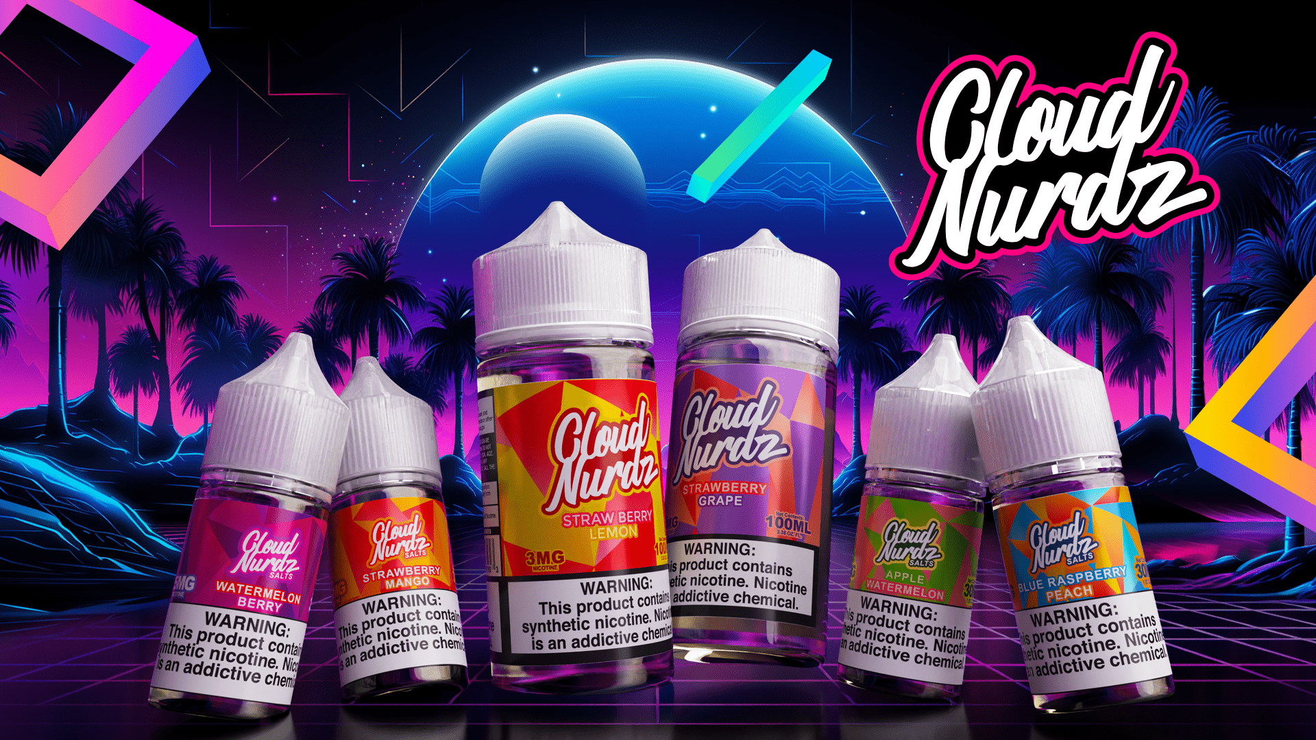 Cloud Nurdz Vape Juice - Giant Vapes - Vape Juice Near Me