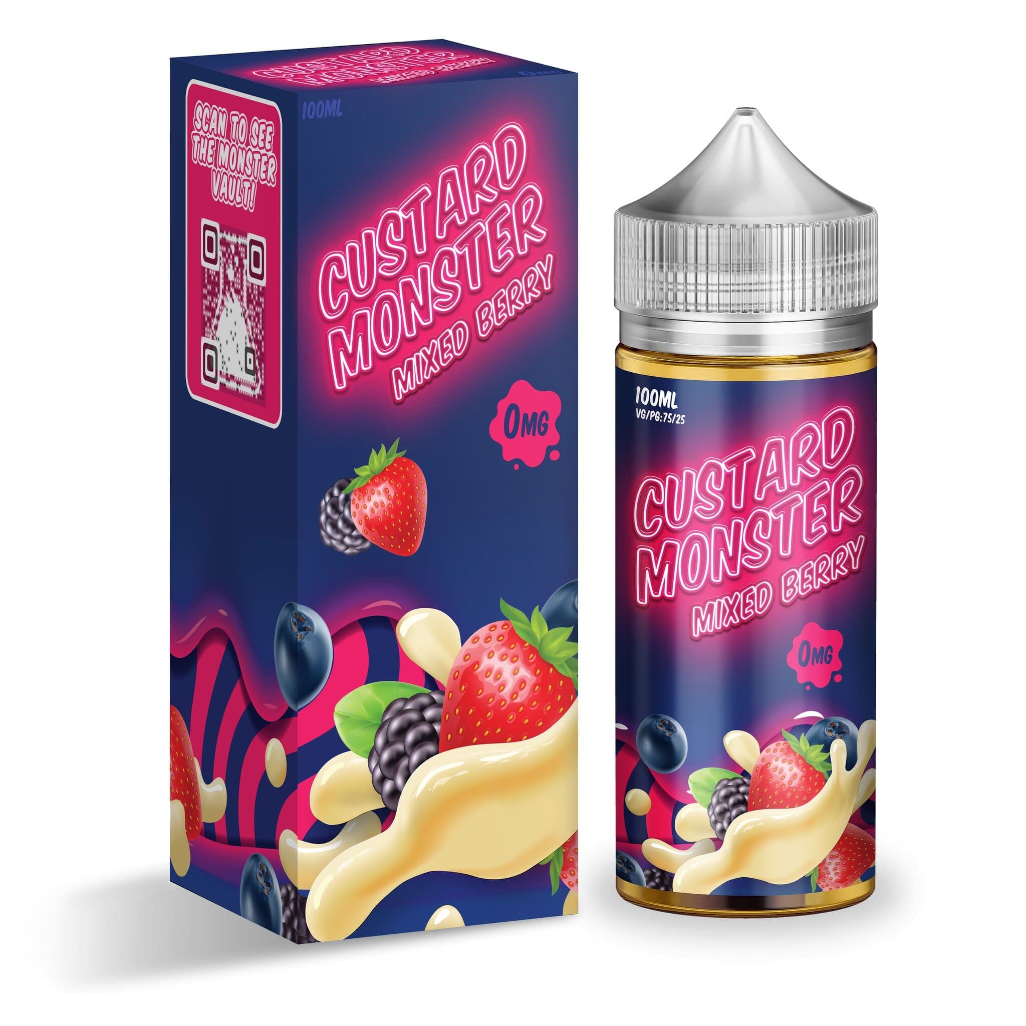 Mixed Berry - Custard Monster - Giant Vapes - Vape Juice