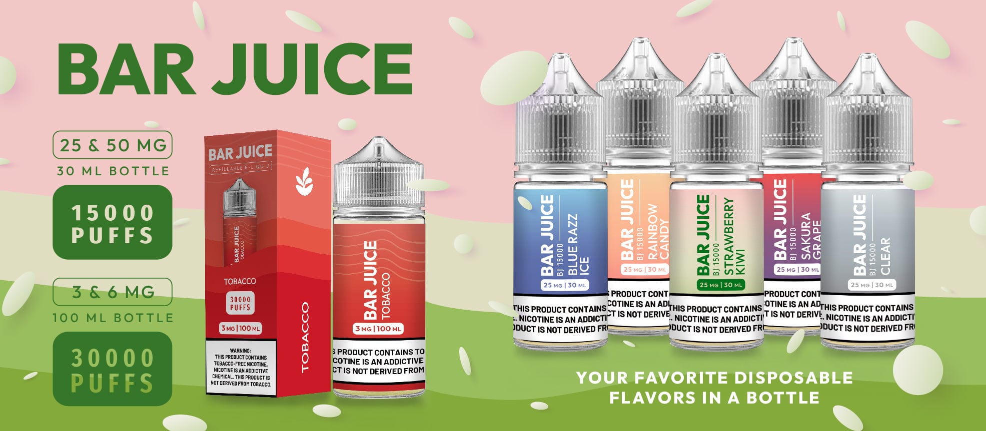 Sakura Grape - Bar Juice - Vape Juice - Giant Vapes