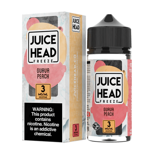 Juice Head - Freeze Guava Peach- 100ML - Giant Vapes - Vape Juice