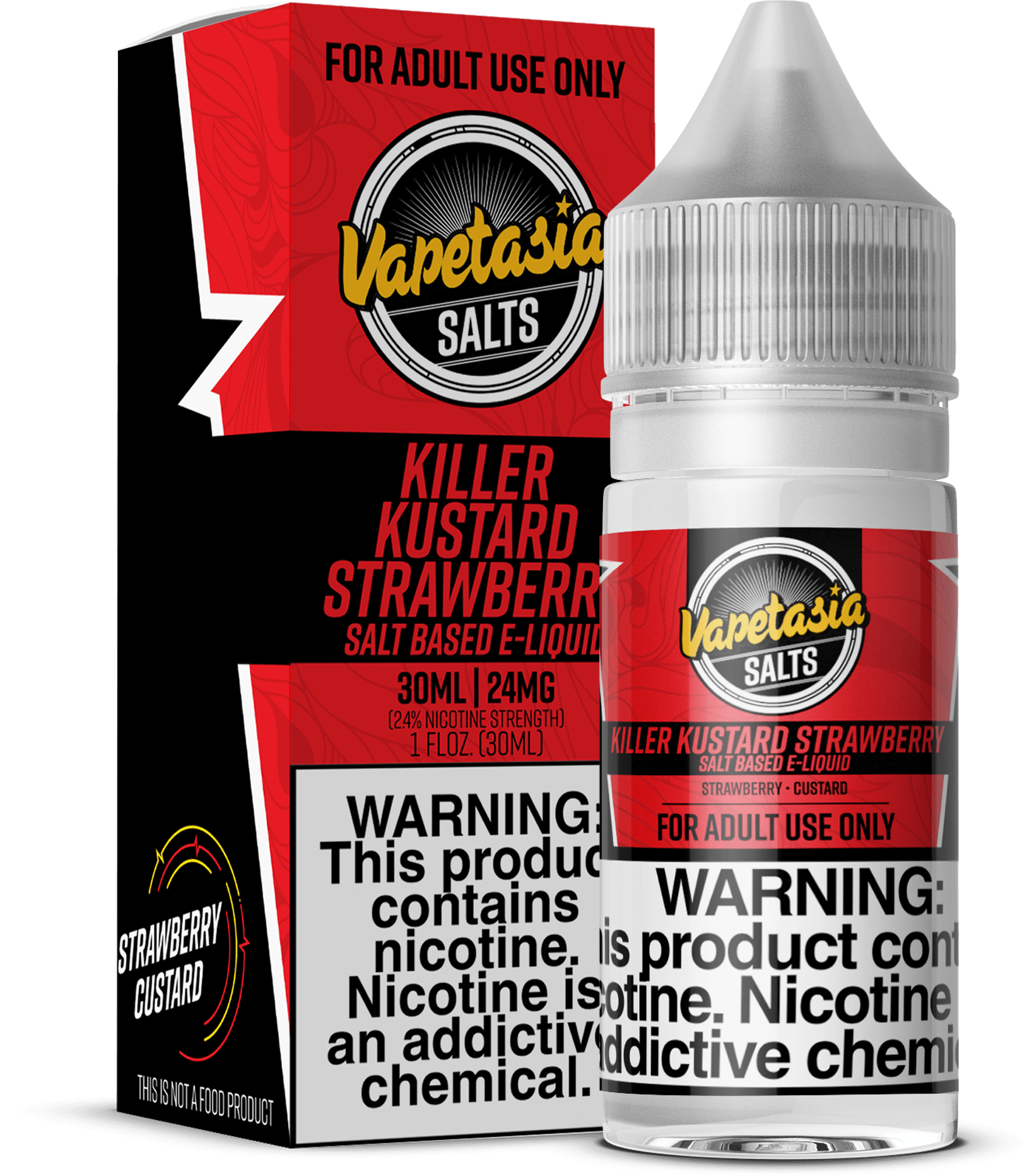 Killer Kustard Strawberry SALT - Vapetasia-Salt Nicotine | Giant Vapes