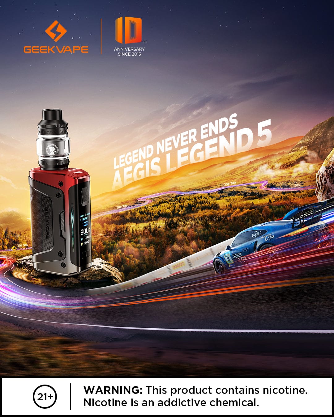 GeekVape Aegis Legend 5 Starter Kit - Vape Pod Kit | Giant Vapes
