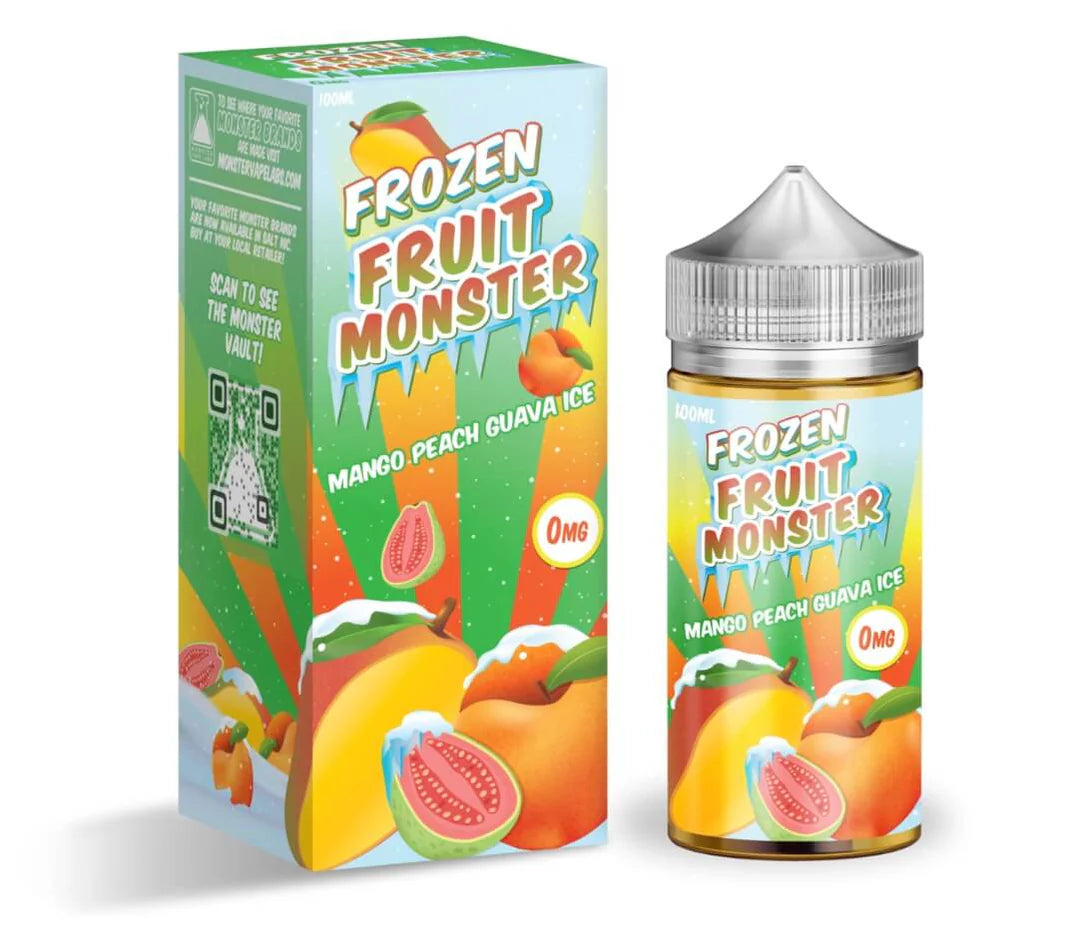 Mango Peach Guava ICE - Frozen Fruit Monster - Vape Juice|Giant Vapes