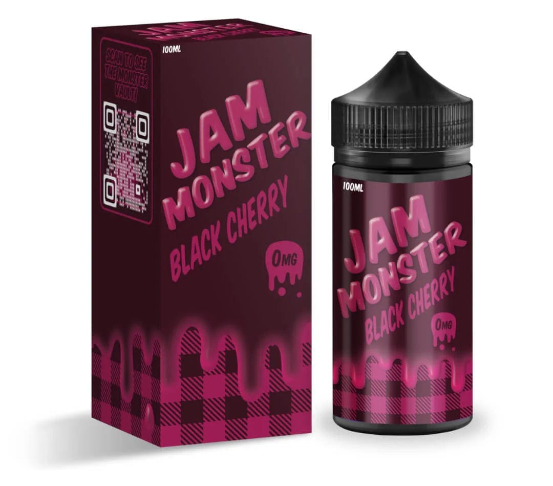 Black Cherry - Jam Monster - Vape Juice | Giant Vapes